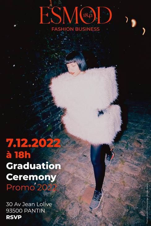 GRADUATION CEREMONY - SAVE THE DATE | ESMOD Alumni
